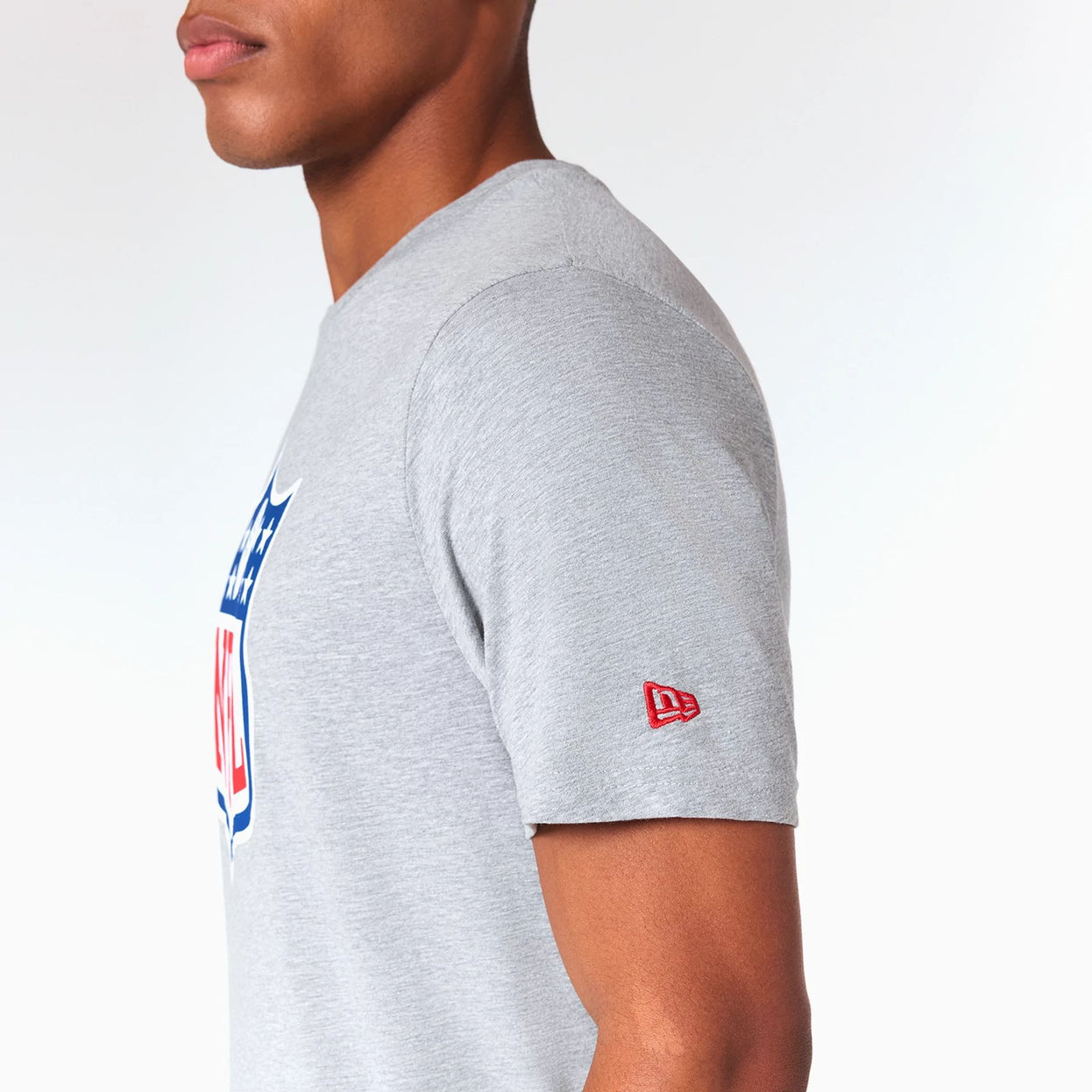 NFL Shield Logo NFL Grey T-Shirt | New Era Cap UK