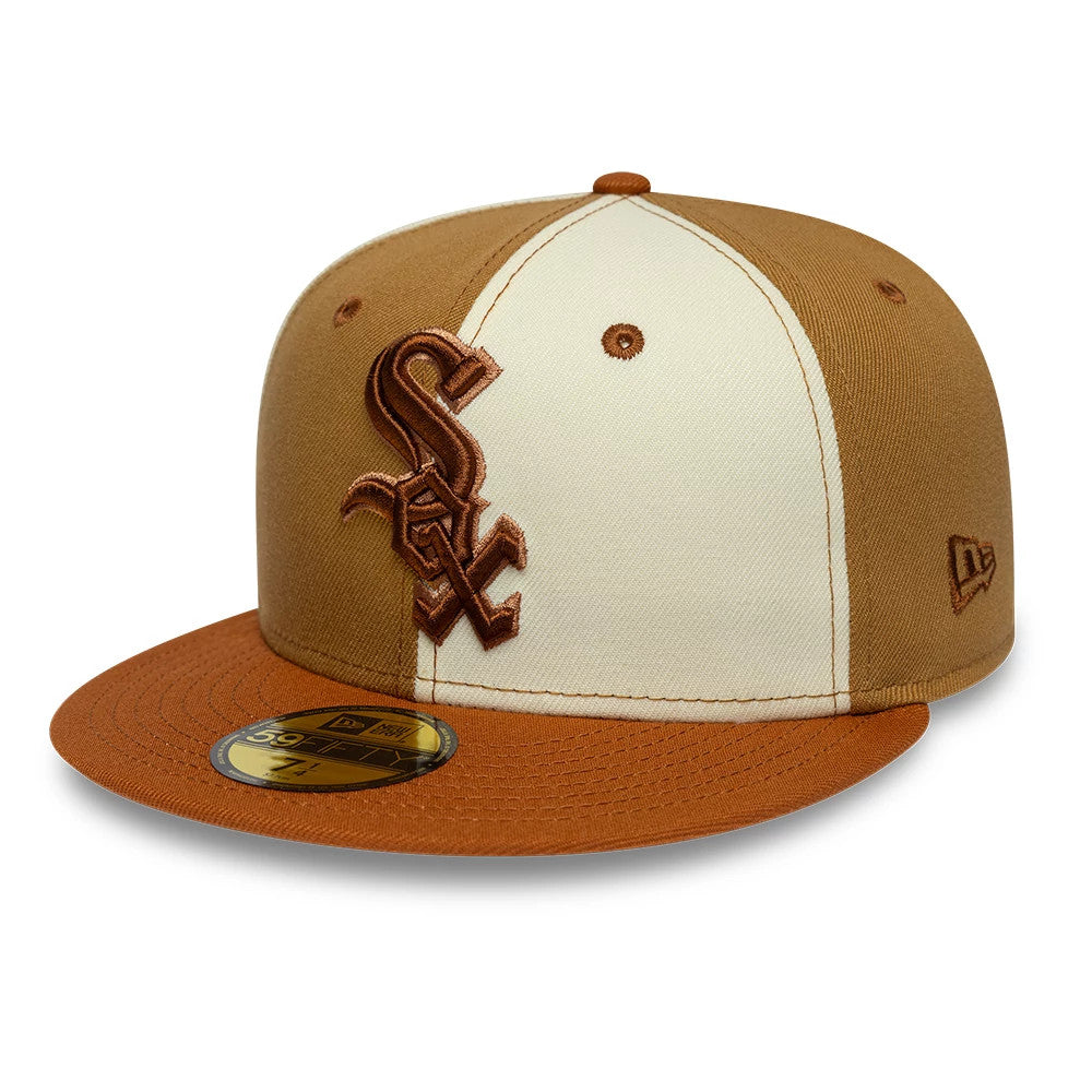 MLB Contrast Chicago White Sox White 59FIFTY Fitted Cap | NEC UK